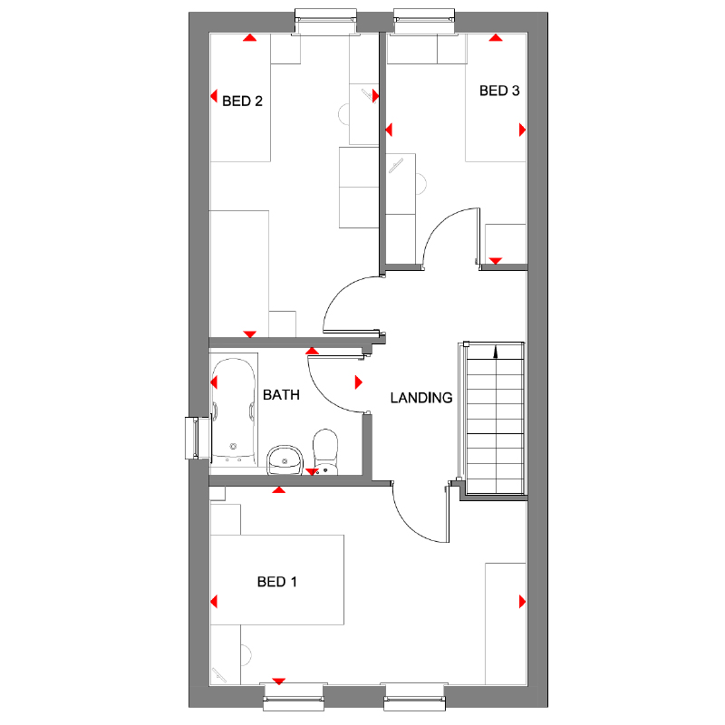 Languard View, CO12 3TQ – 3 bed house in Dovercourt – Essex – Share to Buy